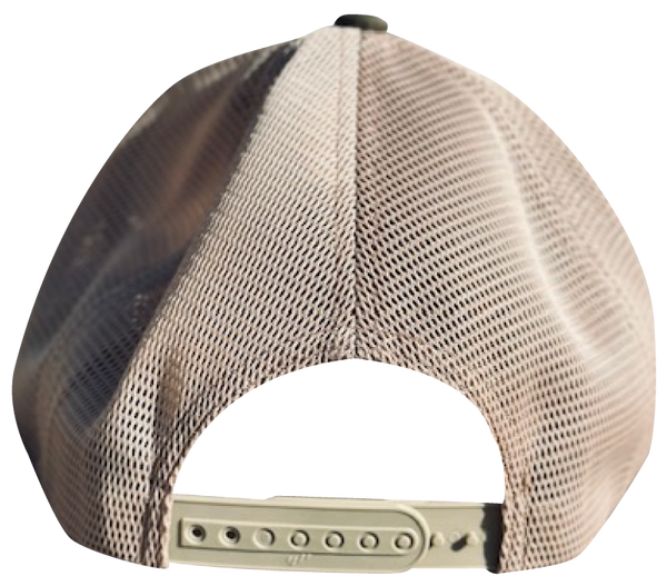Two Tone Olive Trucker Hat - C. Foose Design, Inc.