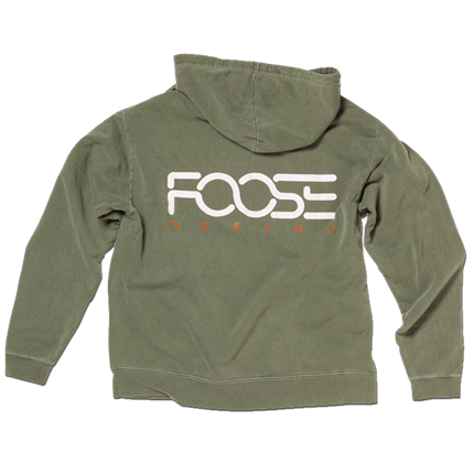 Foose Original Hoody - Olive - C. Foose Design, Inc.