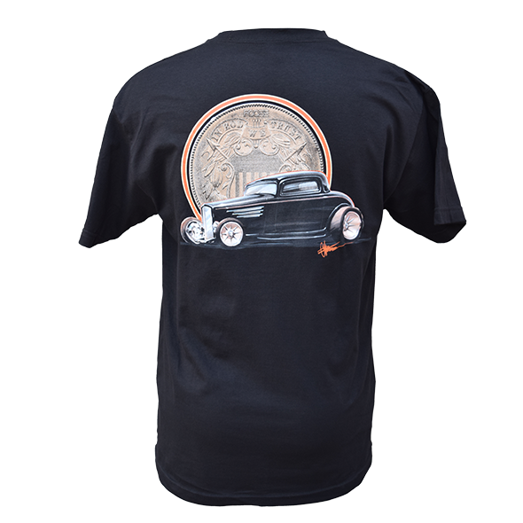 Rare Coin Tee - Black - C. Foose Design, Inc.