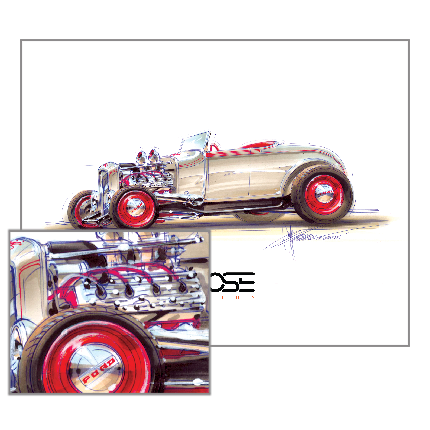 Traditional Hot Rod Print - C. Foose Design, Inc.